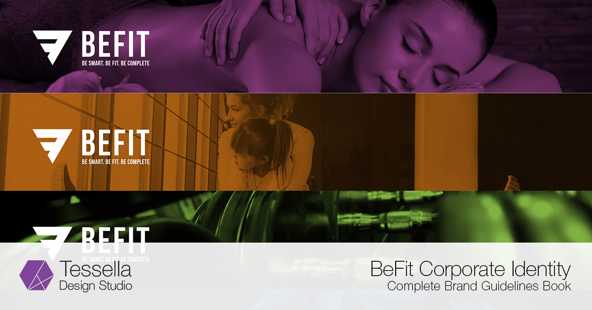 BeFit Corporate Identity - Tessella Studio