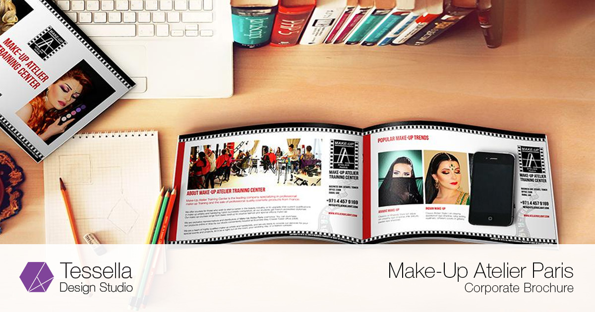 Make-Up Atelier Brochure - Tessella Studio